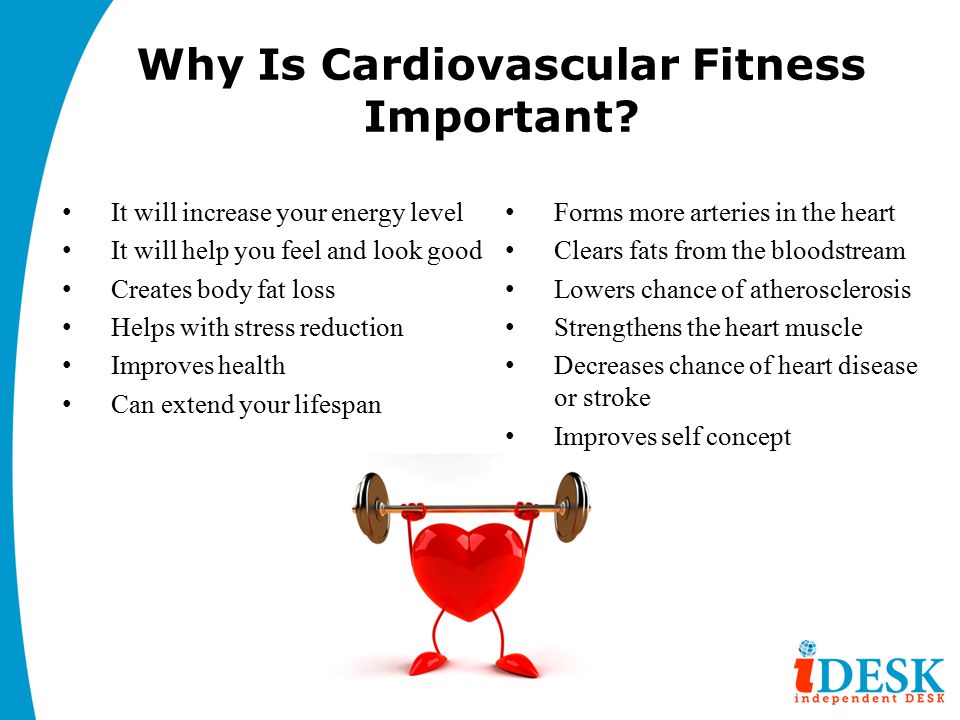 Cardiovascular Endurance Examples