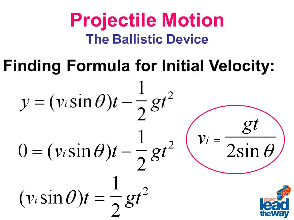 Projectile Motion Equations Initial Velocity Projectile Motion Equations Initial Velocity