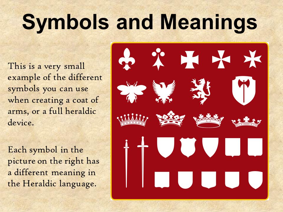 Medieval Crest Symbols And Meanings Medieval Crest Symbols And Meanings
