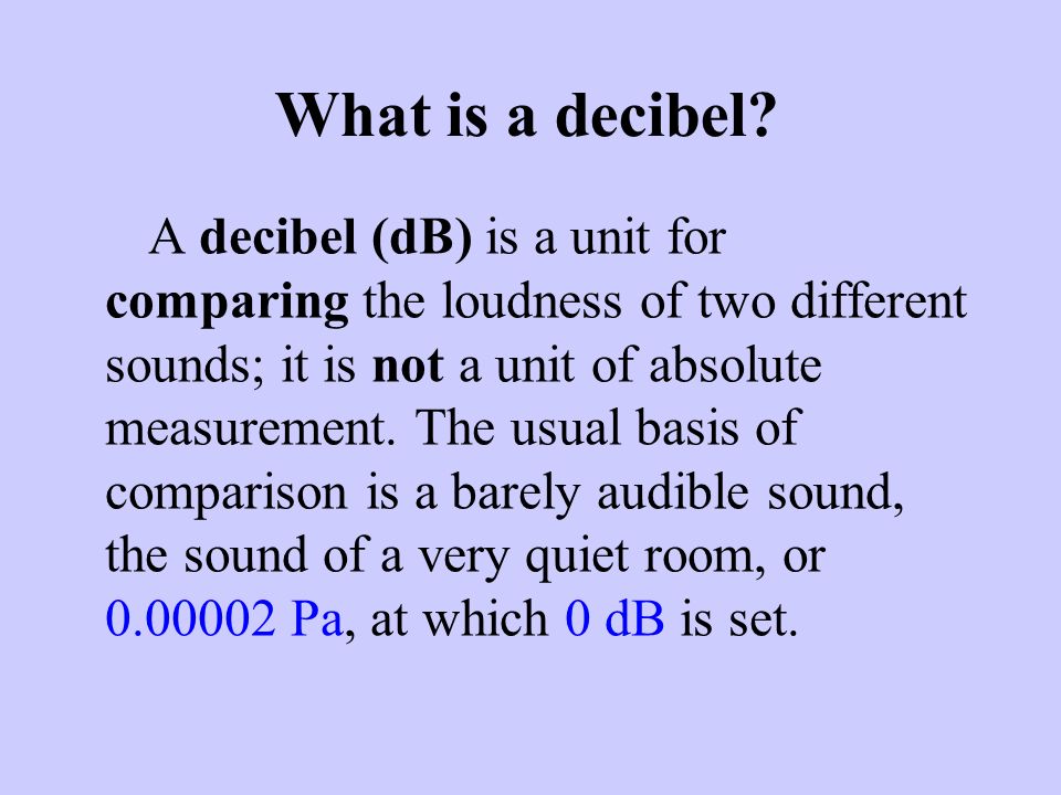The Difference Between Db And Dbm What Is Dbm Dbm Db 49 Off