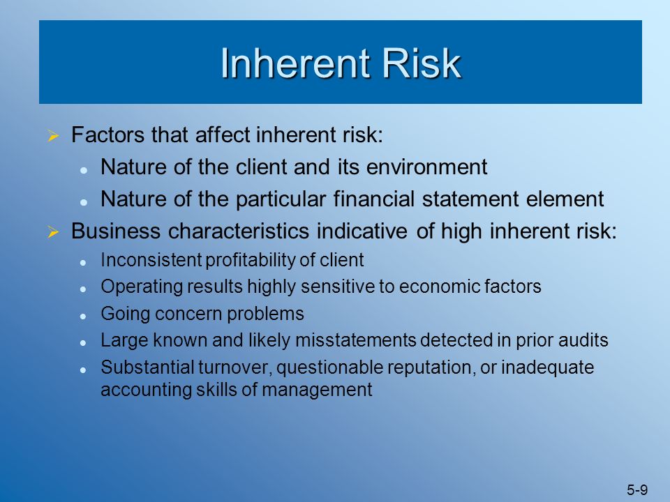 Inherent Risk: Definition, Examples, And Types Of Audit, 49% OFF Inherent Risk: Definition, Examples, And Types Of Audit, 49% OFF