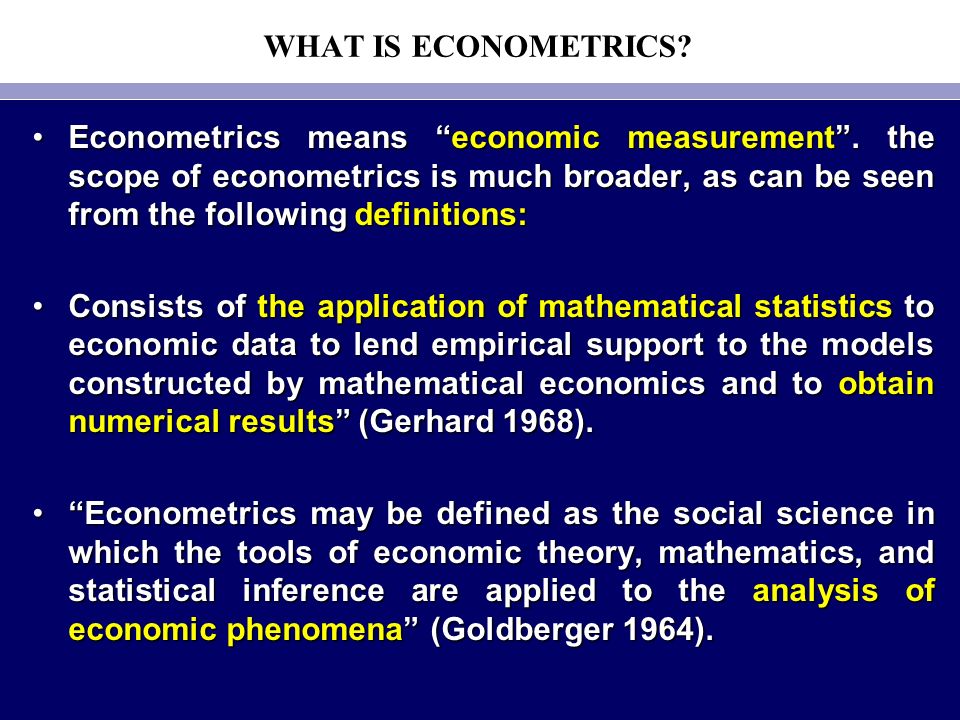PPT 405: ECONOMETRICS Chapter 1: THE NATURE OF REGRESSION, 43% OFF PPT 405: ECONOMETRICS Chapter 1: THE NATURE OF REGRESSION, 43% OFF